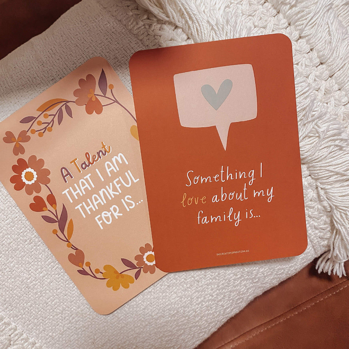 Gratitude Cards for Kids | Little Wild & Green