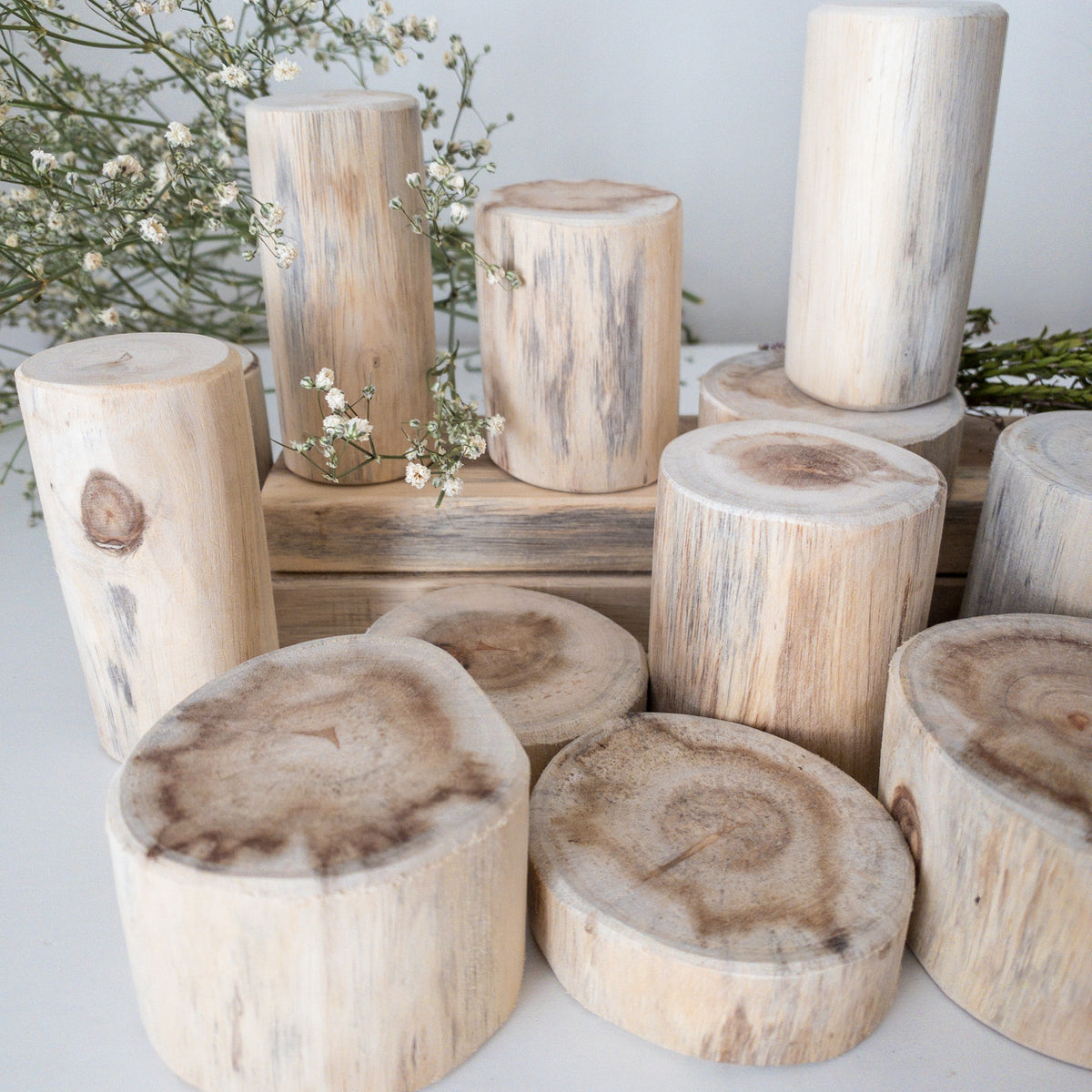 Natural Construction Blocks - Preorder | Little Wild & Green