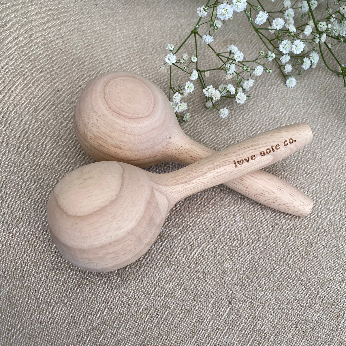 Wooden Maracas | Little Wild & Green