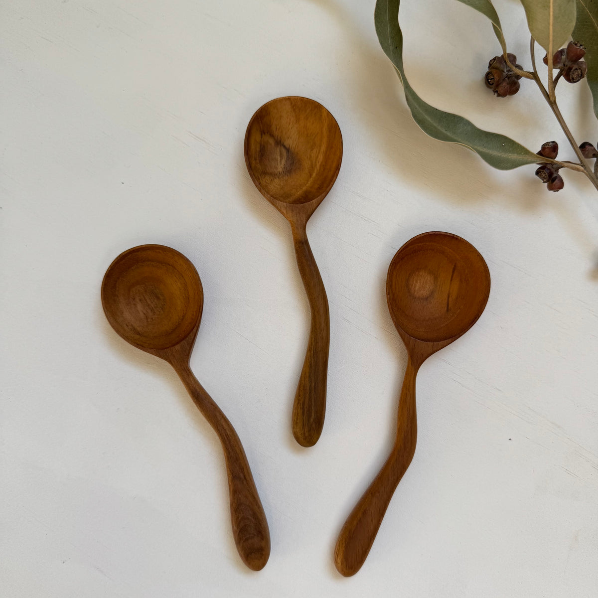 Teak Moon Spoon | Little Wild & Green