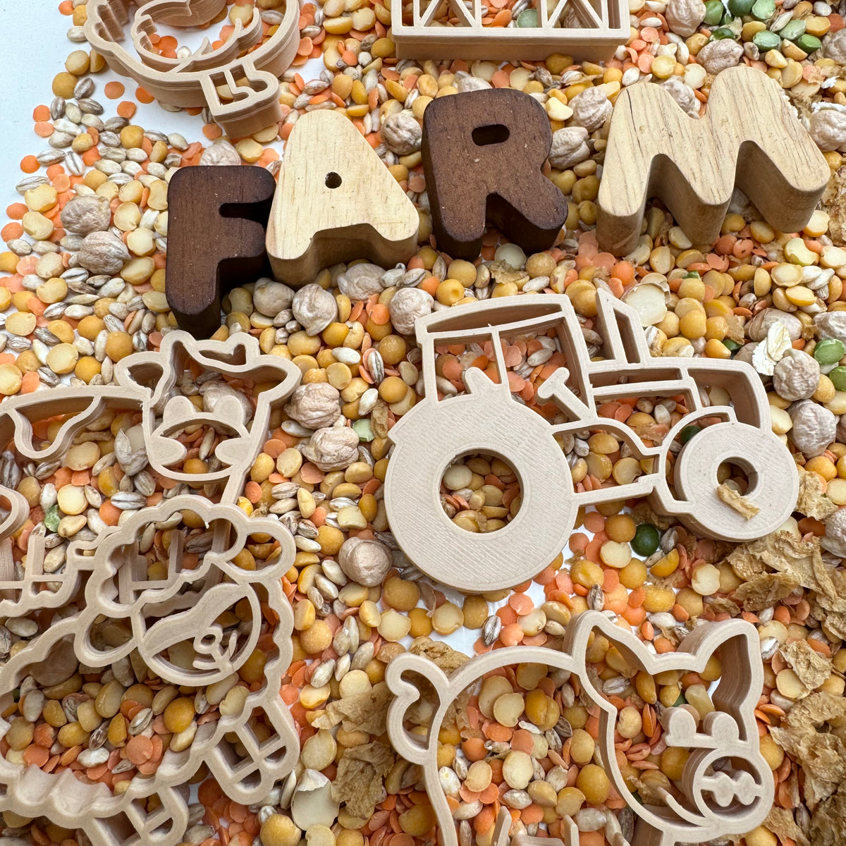 Mini Farm Eco Cutter Set (6) | Little Wild & Green