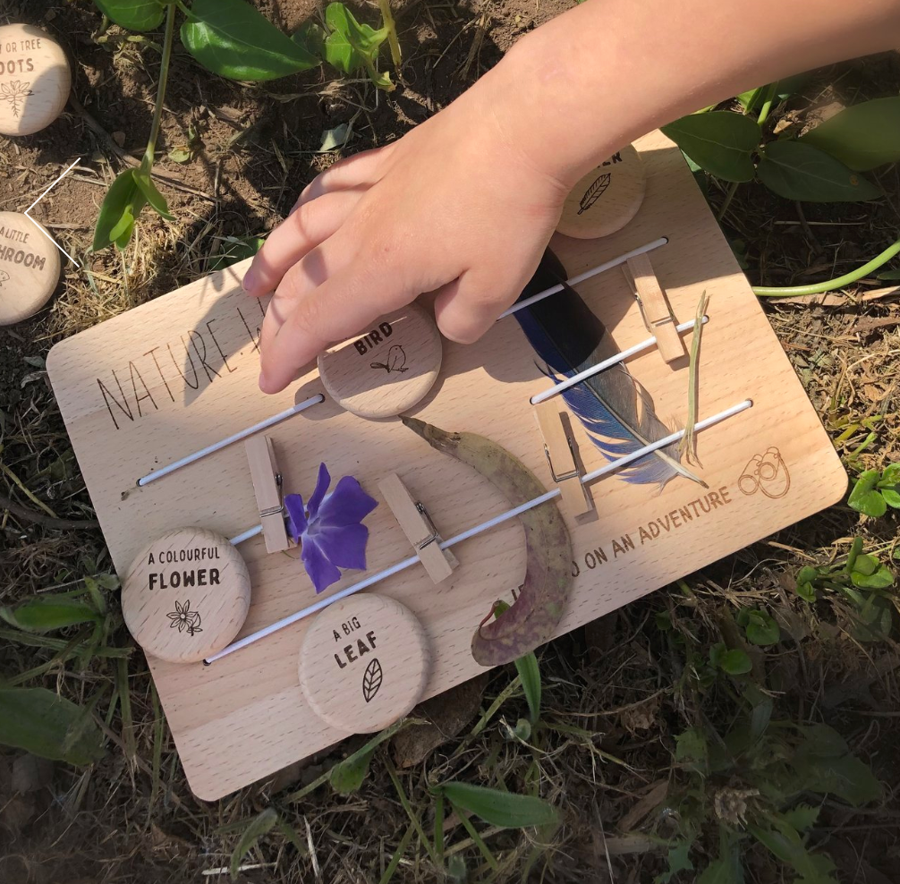 Nature Scavenger Hunt Tokens | Little Wild & Green