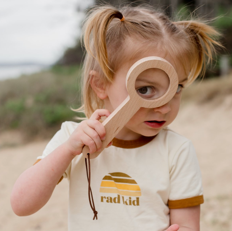 Wooden Magnifying Glass | Little Wild & Green