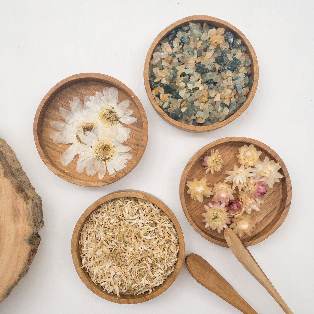 Teak Dish (Set of 4) | Little Wild & Green